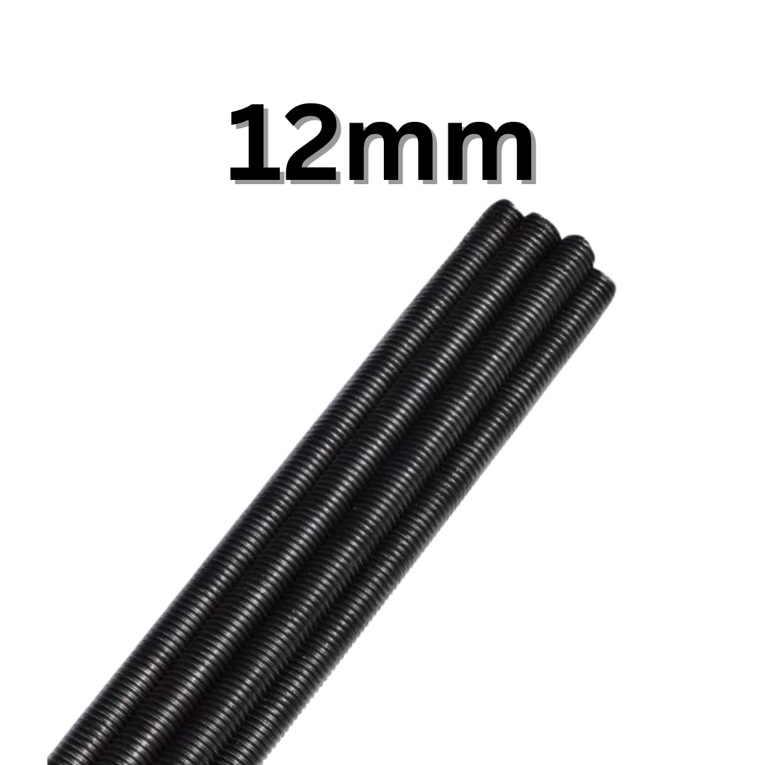 THREADED ROD - 12mm BLACK » TRUSS WORKS